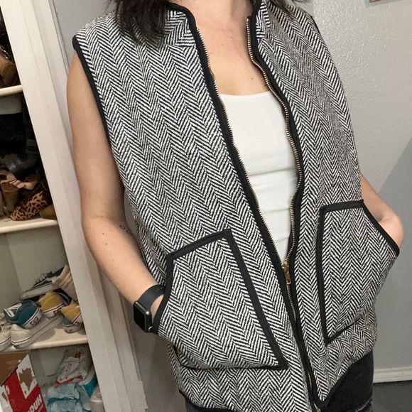 Jackets & Coats | Merokeety Herringbone Vest | Poshmark